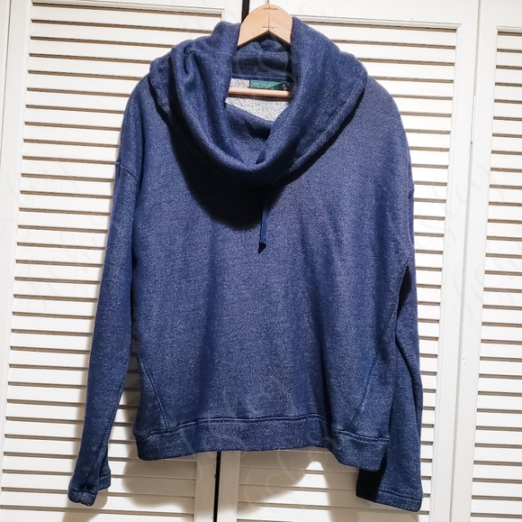 Ralph Lauren | Tops | Ralph Lauren Drawstring Cowl Neck Sweatshirt ...